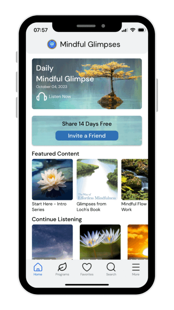 The Effortless Mindfulness Podcast with Loch Kelly